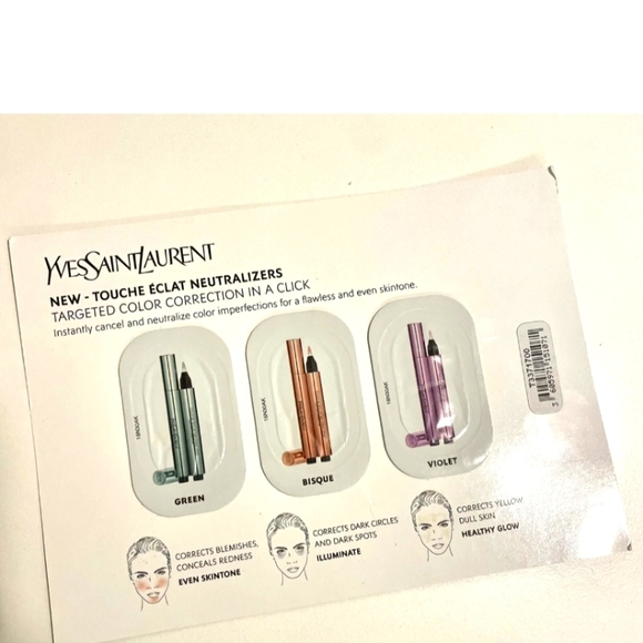 CHANEL | Makeup | Yves Saint Laurent Touche Eclat Green Bisque Violet ...
